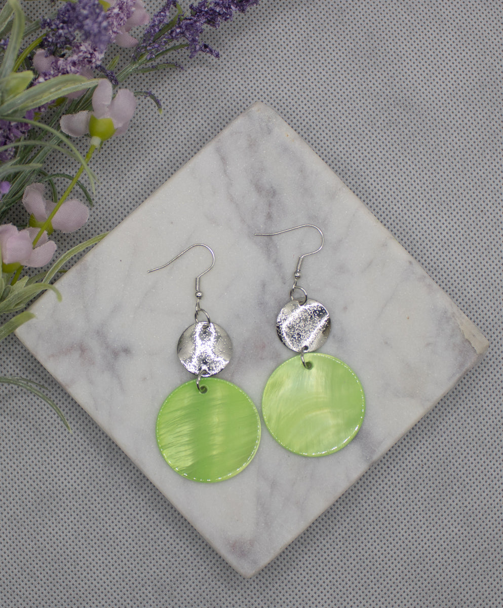 Opulently Oasis Green Earrings Ericka C Wise 5 Jewelry